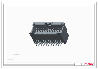 PCB Headers and Receptacles Part - 559592230 | Molex