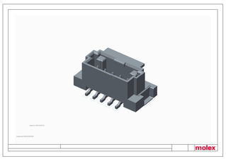 PCB Headers and Receptacles Part - 5600200530 | Molex