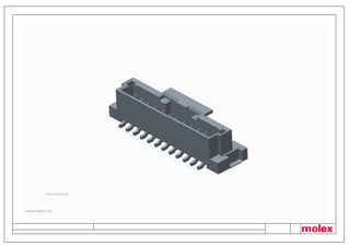 PCB Headers and Receptacles Part - 5600201220 | Molex