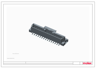 PCB Headers and Receptacles Part - 5600201520 | Molex