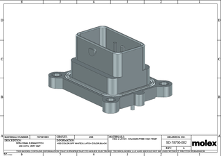 PCB Headers and Receptacles Part - 5600834803 | Molex