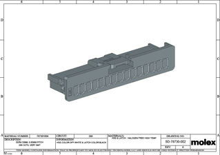 Connector Housings Part - 5601231500 | Molex