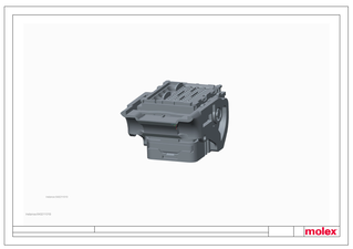 Connector Housings Part - 643211019 | Molex