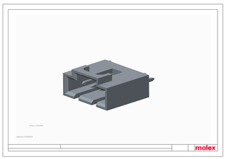 PCB Headers and Receptacles Part - 705430003 | Molex