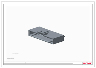 PCB Headers and Receptacles Part - 705430009 | Molex