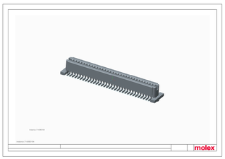 Board-to-Board Connectors Part - 714390164 | Molex