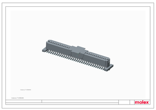 Board-to-Board Connectors Part - 714390464 | Molex