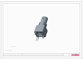 RF / Coaxial Connectors Part - 731315003 | Molex