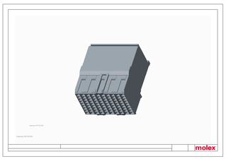 Backplane Connectors Part - 761701020 | Molex