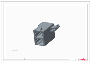 PCB Headers and Receptacles Part - 768290002 | Molex
