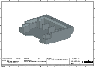 PCB Headers and Receptacles Part - 781710003 | Molex