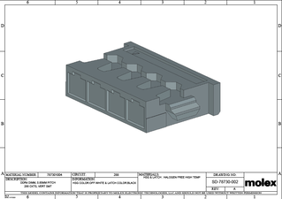 Connector Housings Part - 781720004 | Molex