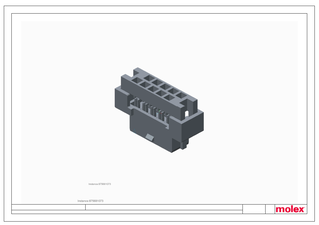 Connector Housings Part - 875681073 | Molex