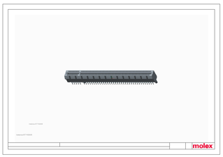 Card Edge Connectors Part - 877159305 | Molex