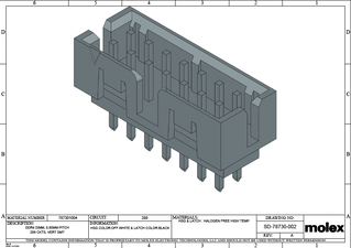 PCB Headers and Receptacles Part - 878311420 | Molex