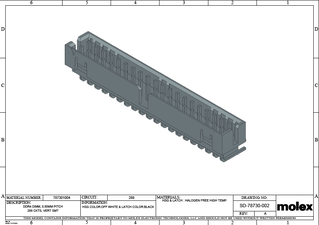 PCB Headers and Receptacles Part - 878334020 | Molex