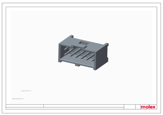 PCB Headers and Receptacles Part - 901301112 | Molex