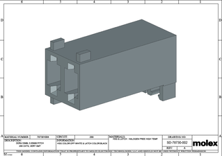 Connector Housings Part - 934170102 | Molex