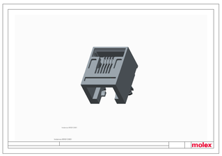 Modular Jacks and Plugs Part - 955012661 | Molex