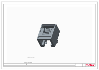 Modular Jacks and Plugs Part - 955016669 | Molex