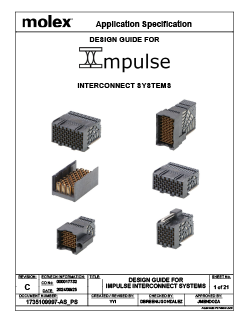 Backplane Connectors Part - 1735407016 | Molex