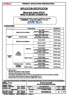 Crimp Terminals Part - 561349001 | Molex