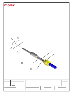 Crimp Terminals Part - 340800001 | Molex