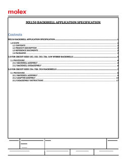 Connector Housings Part - 349512011 | Molex