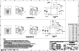 PCB Headers and Receptacles Part - 15246063 | Molex