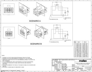 PCB Headers and Receptacles Part - 430450400 | Molex