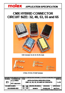 Application Tooling Accessories Part - 638121100 | Molex