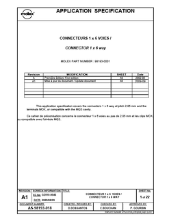 Connector Housings Part - 981930001 | Molex