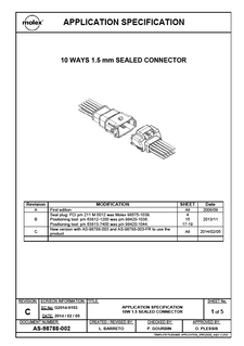 Connector Housings Part - 987891201 | Molex