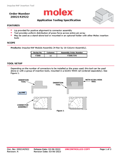Backplane Connectors Part - 1735407016 | Molex