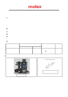 Applicators and Crimp Modules Part - 5781463700 | Molex