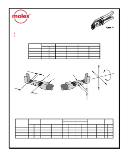 Crimp Presses and Crimp Hand Tools Part - 638113600 | Molex