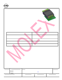 High-Speed I/O Connectors Part - 2027180103 | Molex