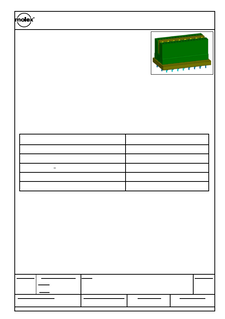 Memory Module Connectors Part - 787311007 | Molex