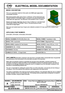 Memory Module Connectors Part - 879180301 | Molex