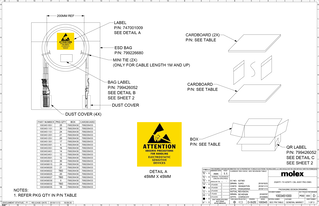 High-Speed I/O Cable Assemblies Part - 1003451101 | Molex
