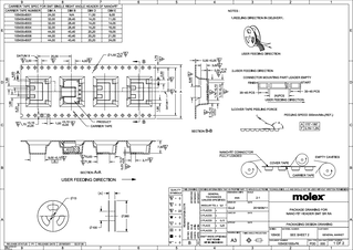 PCB Headers and Receptacles Part - 1054301104 | Molex