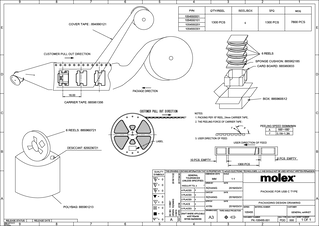 I/O Connectors Part - 1054550101 | Molex