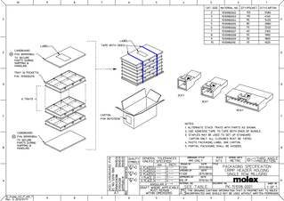 Connector Housings Part - 1510980007 | Molex