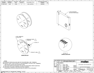 Crimp Terminals Part - 1718250100 | Molex