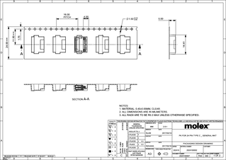 I/O Connectors Part - 2024100002 | Molex