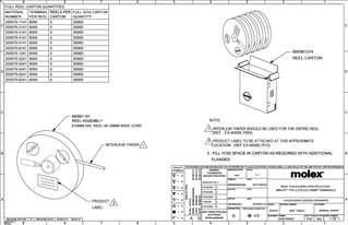 Crimp Terminals Part - 2030703141 | Molex