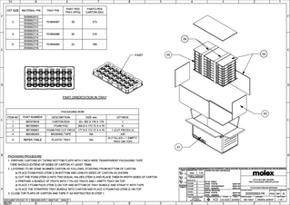 PCB Headers and Receptacles Part - 2035552216 | Molex