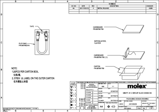 Power and Signal Cable Assemblies Part - 2451350205 | Molex