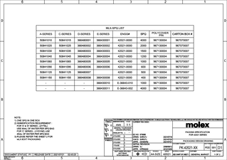 Connector Housings Part - 50841090 | Molex
