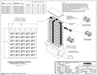 PCB Headers and Receptacles Part - 431603103 | Molex